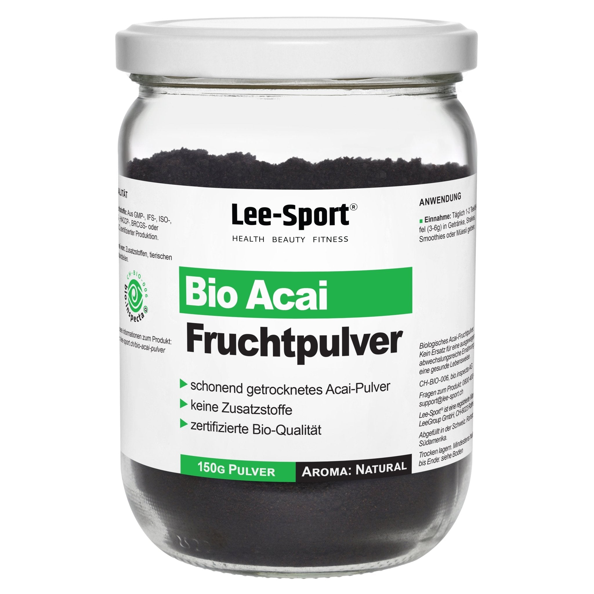 Bio Acai Pulver mit sehr hohem ORAC-Wert günstig kaufen! | Lee-Sport®