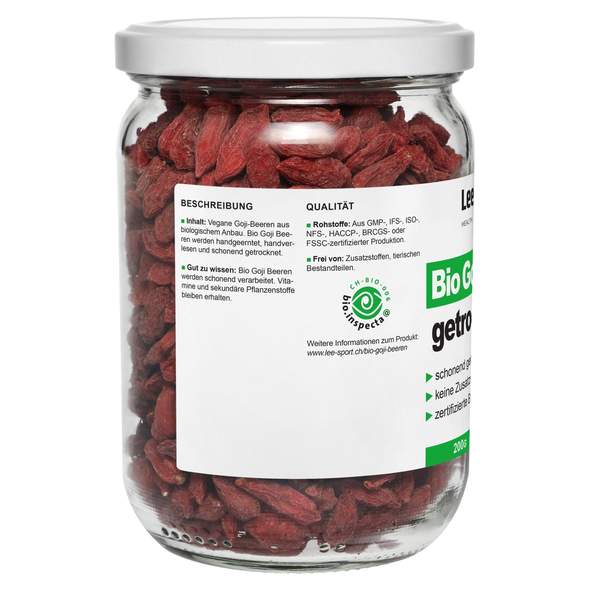 Bio Goji Beeren - Goji Rohkost-Qualität günstig kaufen! | Lee-Sport®