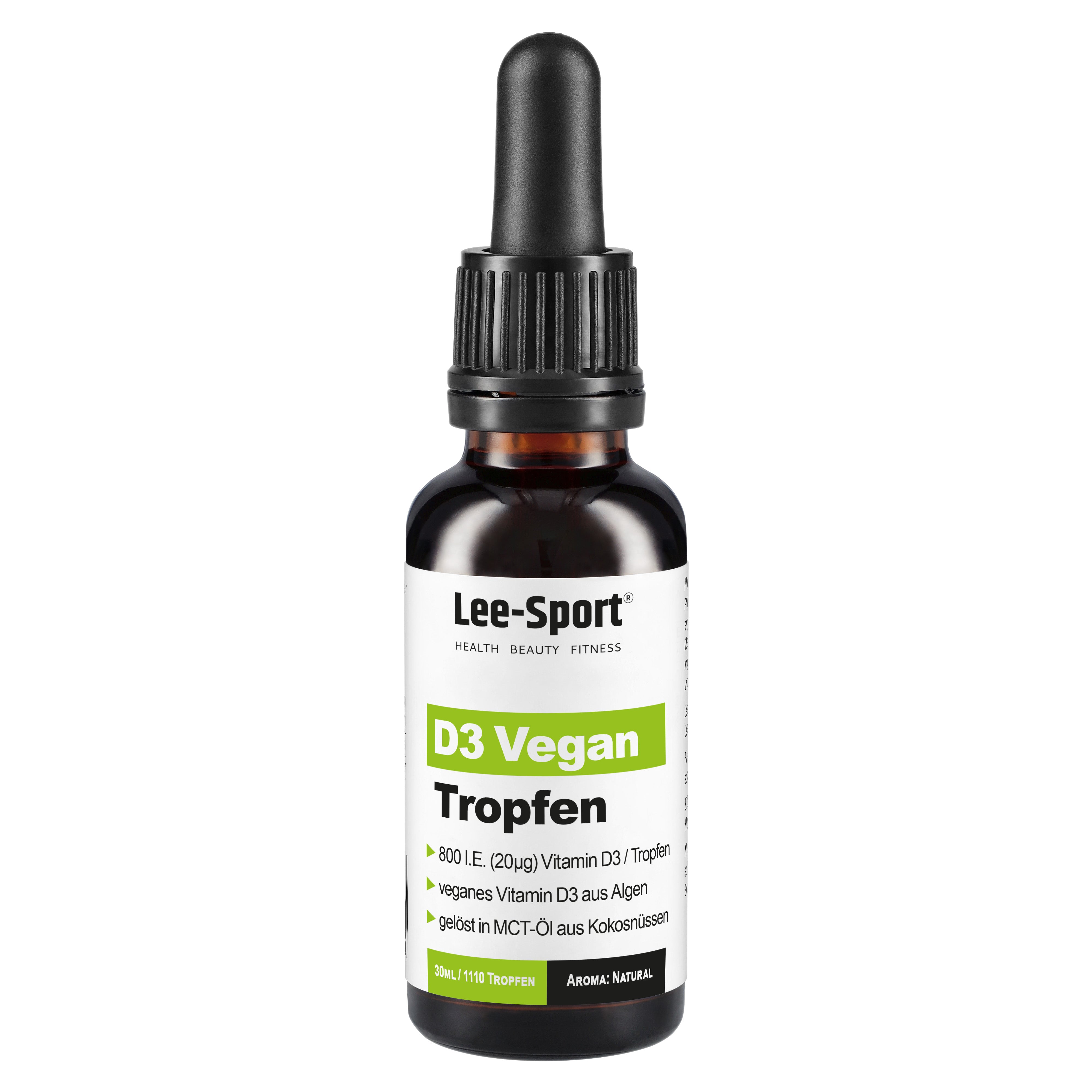 Vegane Vitamin D3 Tropfen günstig kaufen | Lee-Sport®