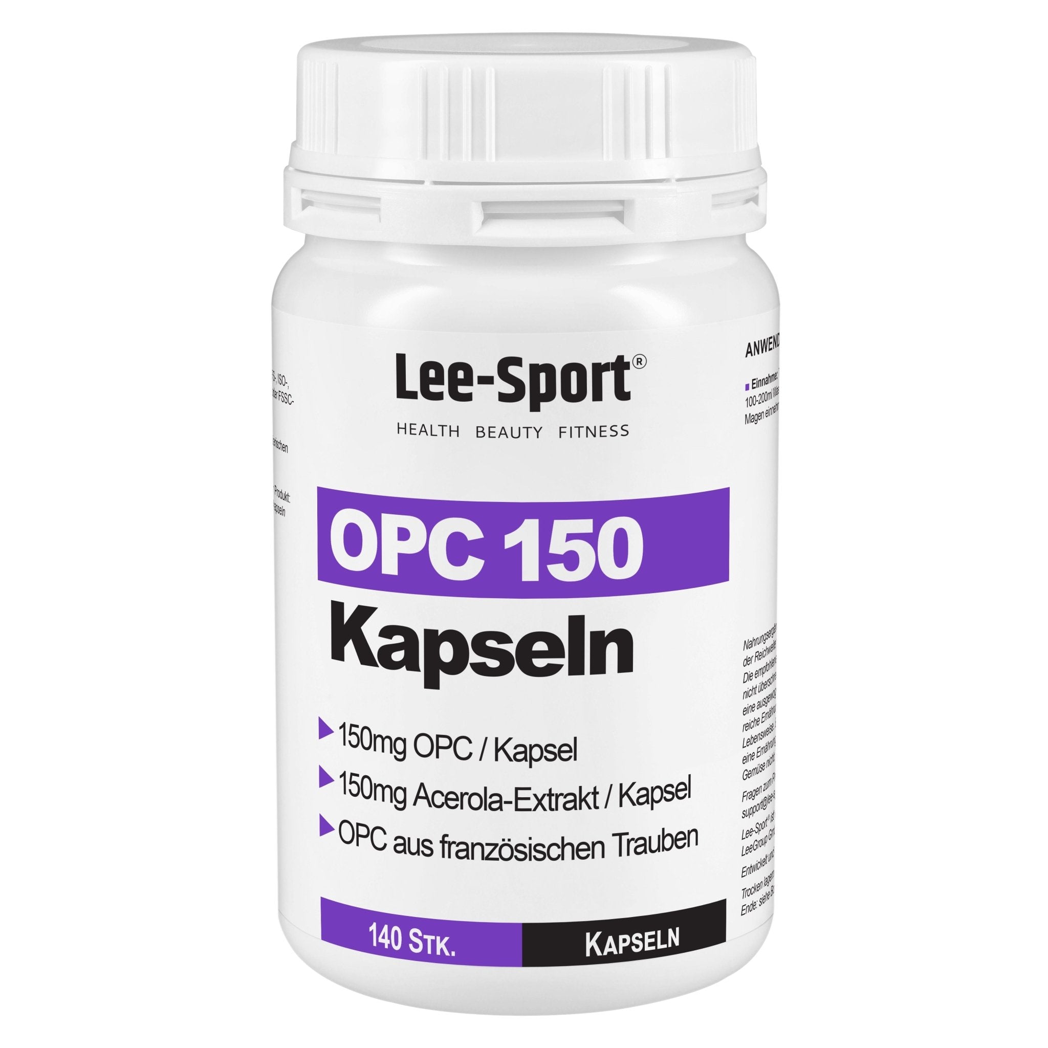 OPC Kapseln günstig kaufen! 100% vegan + hochdosiert! | Lee-Sport®