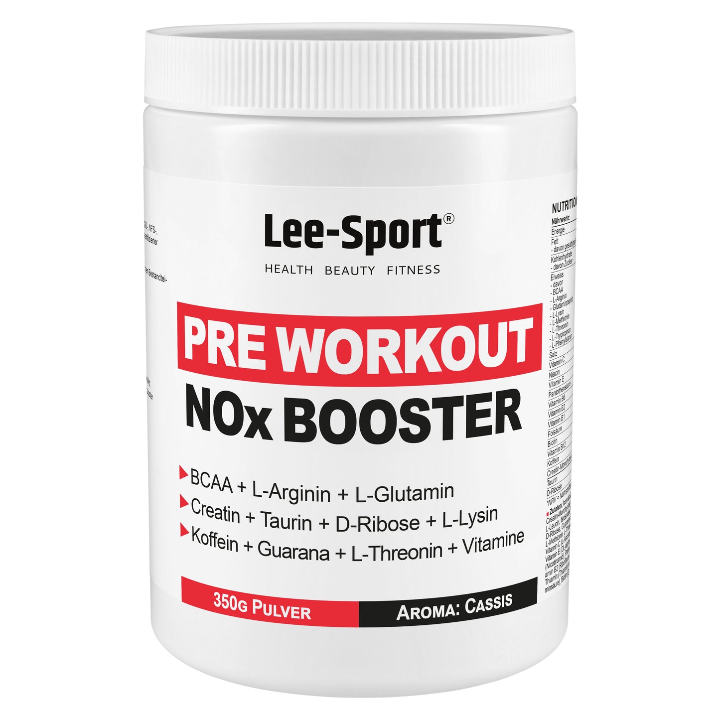 Pre Workout NO-X Booster günstig kaufen! | Lee-Sport®